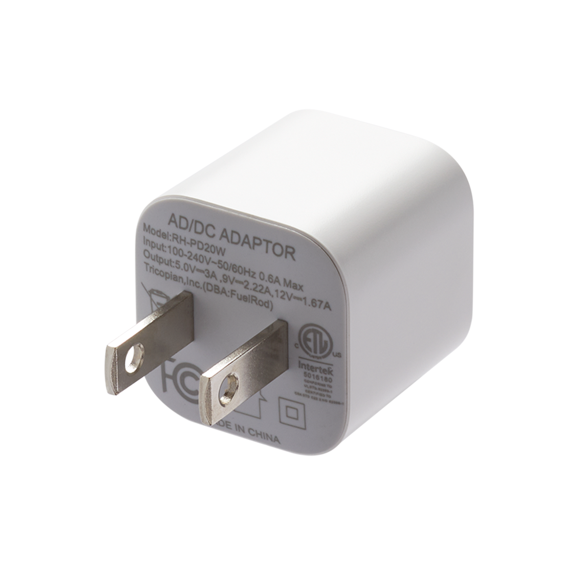 USB-C Wall Charger (20W) | FuelRod